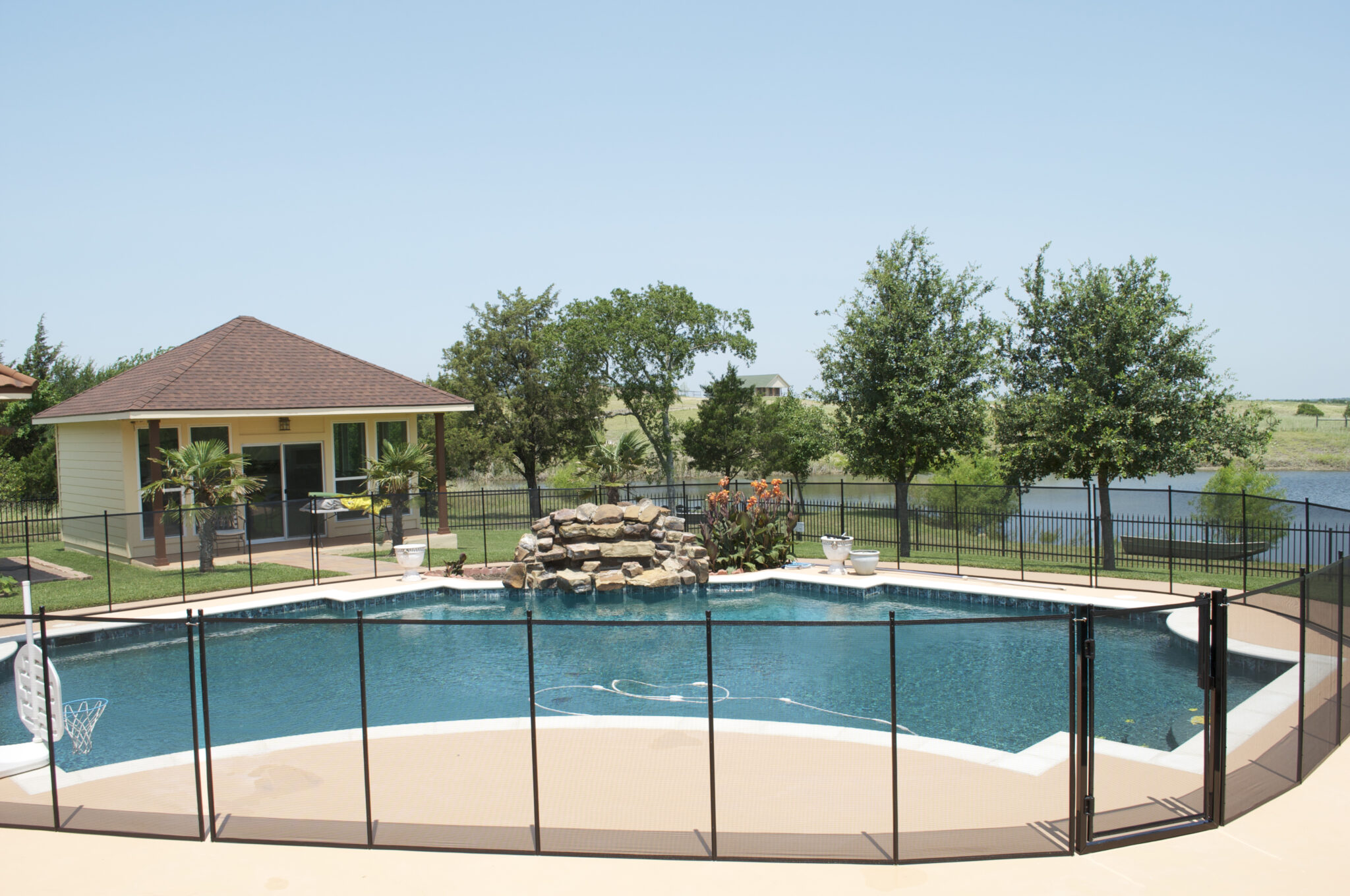 Custom Modern Pool Fence Las Vegas | Glass, Iron & More