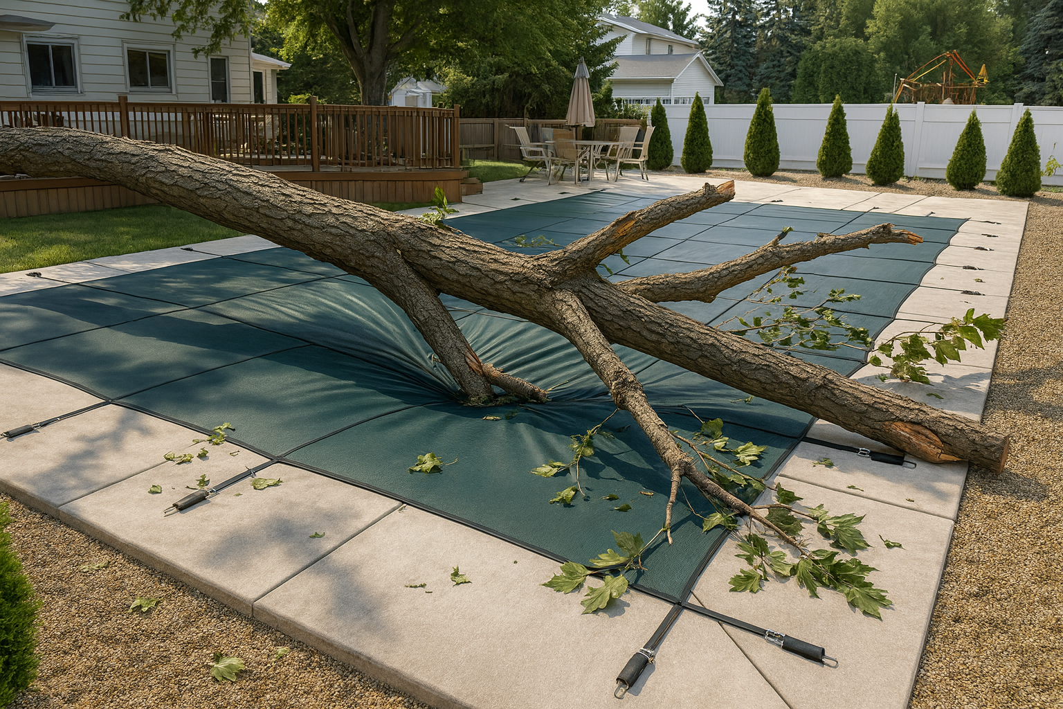 How Much Weight Can a Pool Cover Hold? Safety Guide