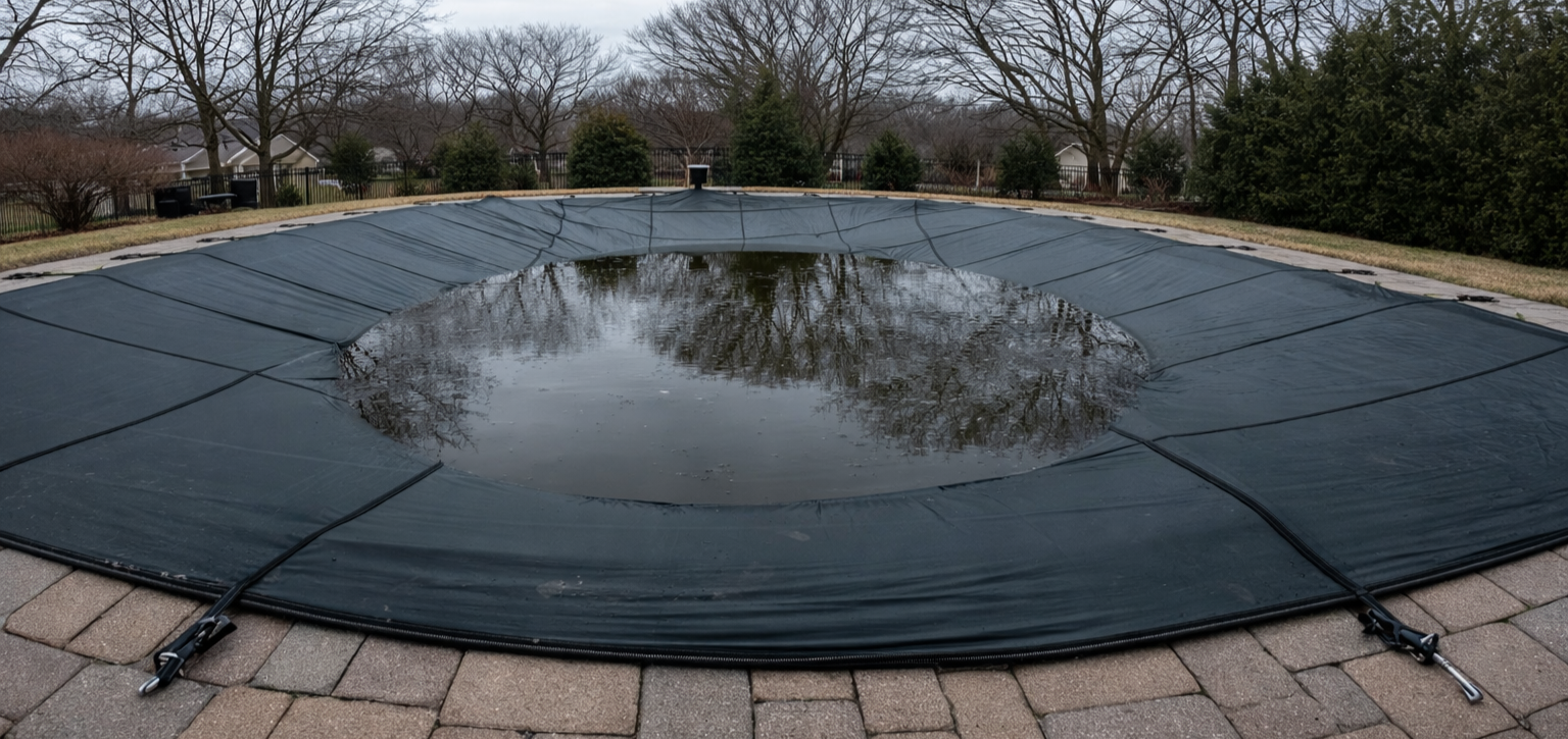 How to Get Water Off a Pool Cover the Right Way